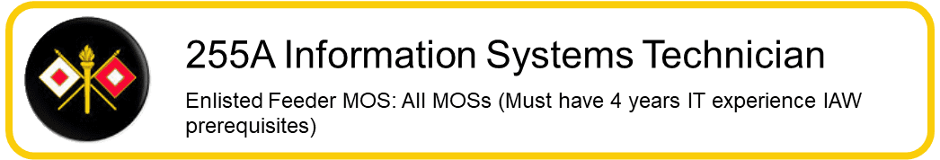 WO MOS and Requirements | Cal Guard